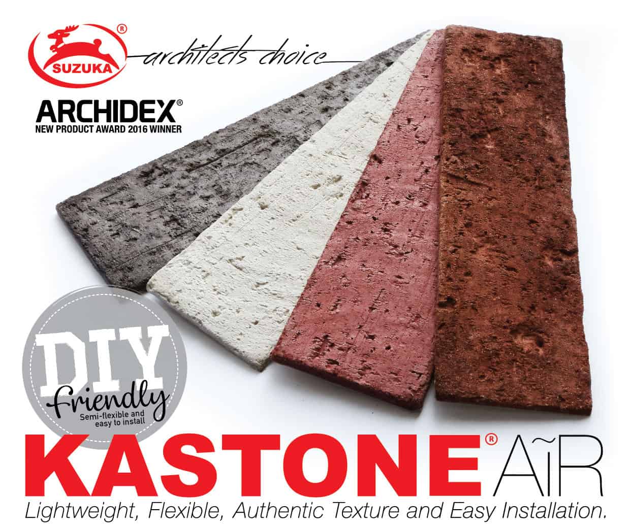 KASTONE® AIR | Product Categories | SUZUKA® Wall Coatings & Stone/Brick ...